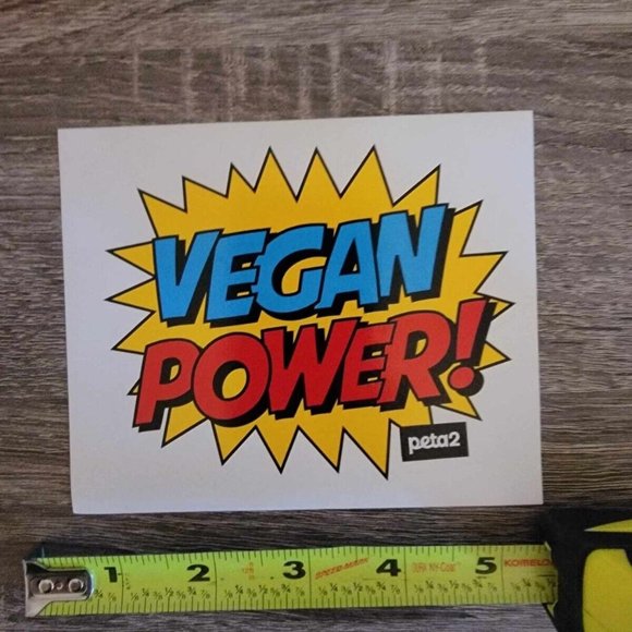 Design | Vegan Power Vinyl Sticker | Poshmark